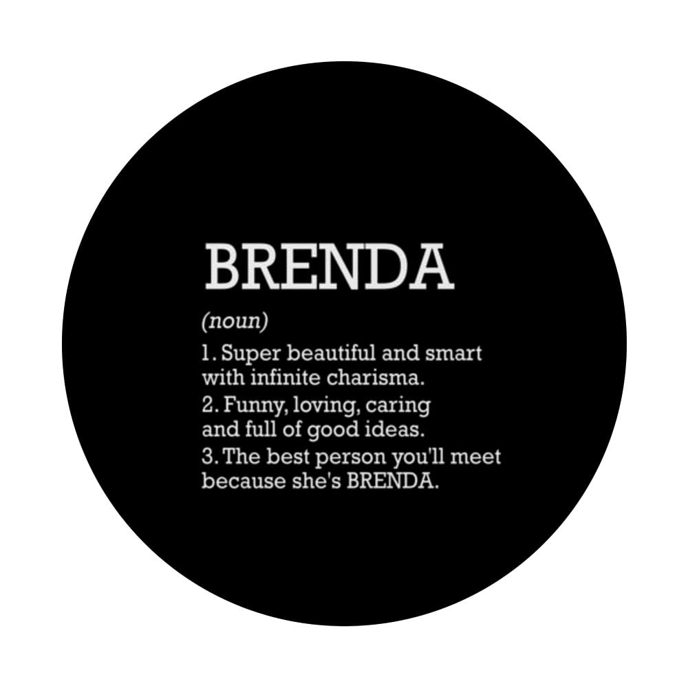 Brenda Name Tag Beautiful
