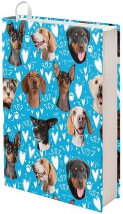 Amazon.com: Cozeyat Book Cover Jumbo Stretchable Fabric Book Covers ...