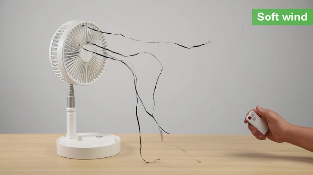 Watch Foldable Fan Wind Effect on Amazon Live