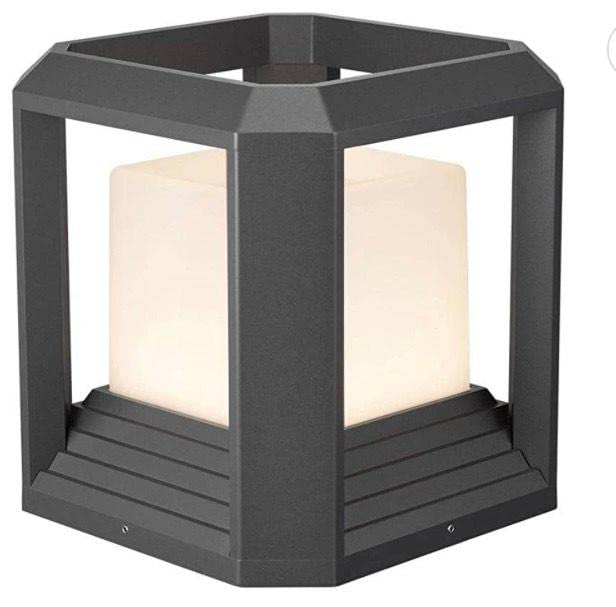 Artdecor IP55 Cube GATE Light 265MM 6210 DIE-Casting Aluminium with PC ...