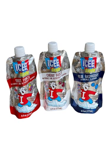 Icee Freezer Pouch Blurs Icee Freezer Pouch Blue Raspberry 6oz – Dollar ...