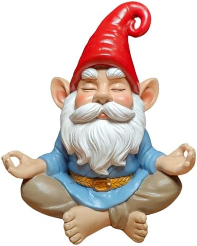 Amazon.com: GlitZGlam Zen Gnome and Zen Frog - Lord of The Dance Pose ...