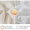 Amazon.com: Litanika Beige Cotton Comforter Full Size, Breathable Cream ...