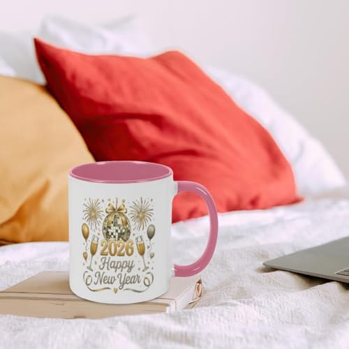 Happy New Year 2026 Party Matching Family Funny Coffee Mug,11oz double ...