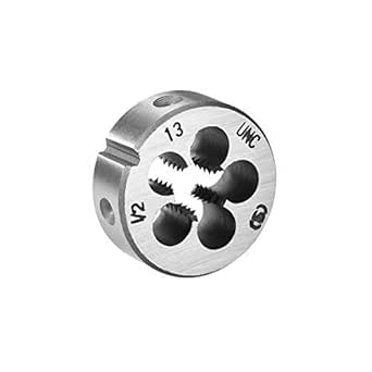 1/2-13 UNC Straight Round Die Thread Machine, Thread Die, Die Tool, HSS ...