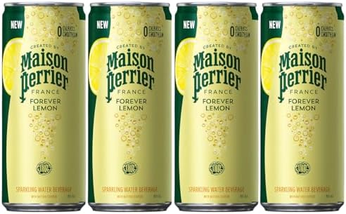 Maison Perrier Forever Lemon Sparkling Water Beverage, Natural Flavor ...