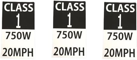 Amazon.com: Electric Bicycle Frame (3 Stickers per Pack) Weatherproof ...