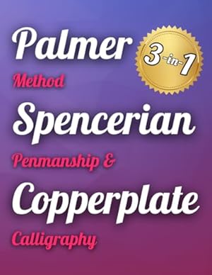 Amazon.com: Palmer Method Cursive Writing Workbook 100% Practice ...