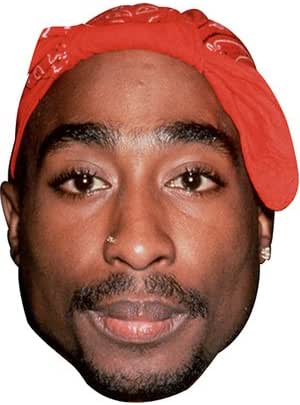 FoxyPrinting TUPAC SHAKUR Party Face Fancy Dress JB Actor Movie Tv ...