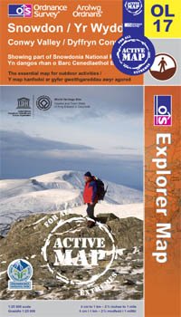 SNOWDON OS Explorer Active Map OL17: Amazon.co.uk: 9780319467022: Books