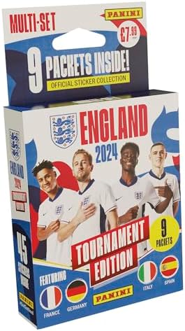 England 2024 Tournament Edition Official Sticker Collection - Starter ...