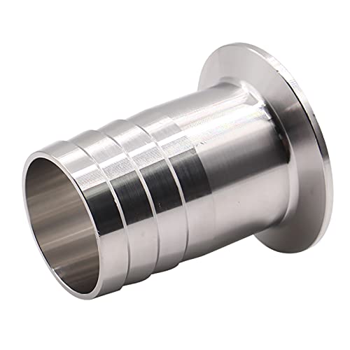 Snapklik.com : 2 Pack 1.5 Tri Clamp To 1.5 Inch Hose Barbed Adapter ...