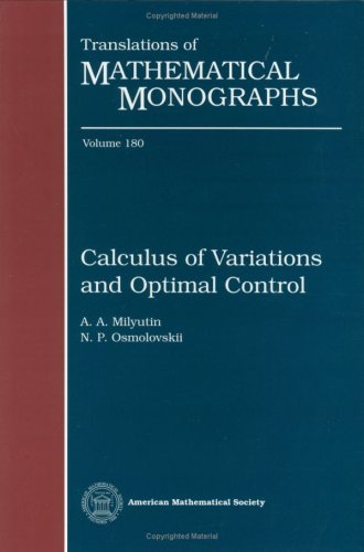 Amazon.com: Calculus of Variations and Optimal Control (Translations of ...