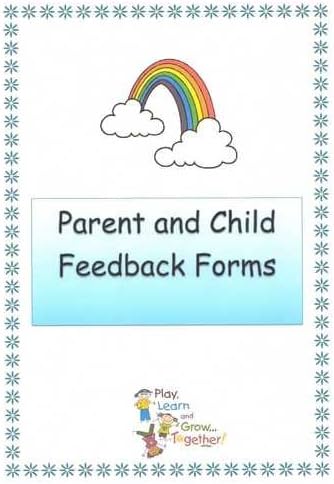 Eyfs Childminder Parent/ Child feedback forms : Amazon.co.uk