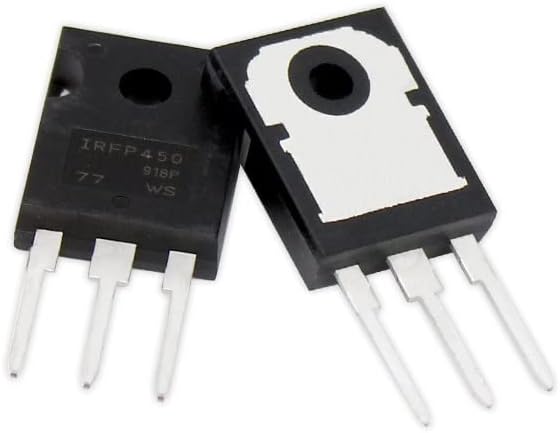 Amazon.co.jp: トランジスタ 5 個 IRFP450 MOSFET トランジスタキット 14A 500V IRFP450PBF ...