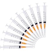 Amazon.com: Disposable 1ml Syringe with 25Ga 1.0 Inch Needle ...