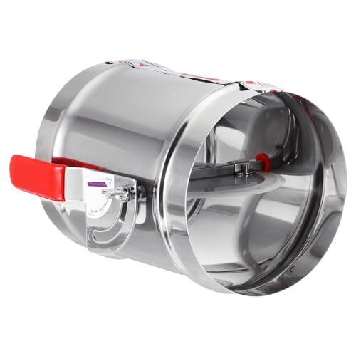 PATIKIL HVAC Duct Manual Volume Backdraft Damper, 6 Inch, Airflow ...