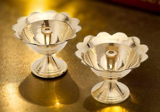 Buy True Decor Devdas Brass Diya for Puja Diwali Diyas for Decoration ...