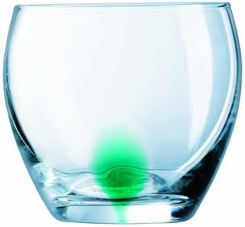 Luminarc Drip Clorofilla e5206 Vetro, Basso, 310 ml, 4 Pezzi : Amazon ...