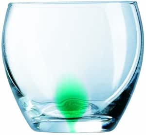 Luminarc Drip Clorofilla e5206 Vetro, Basso, 310 ml, 4 Pezzi : Amazon ...