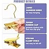 Amazon.com: Amber Home 24 Pack Gold Boot Clips for Closet, Gold Boot ...