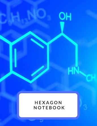 Hexagon Notebook: hexagonal notebook chemistry, hexagonal graph paper ...