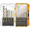 DEWALT Cobalt Alloy Steel Drill Bit Set with Pilot Point, 14-Piece ...