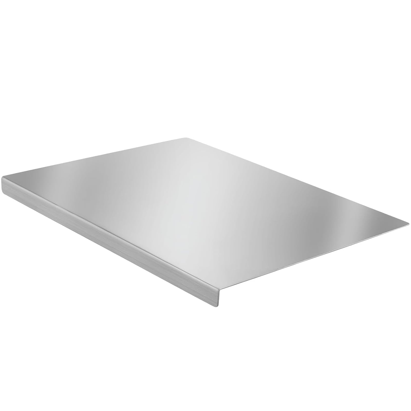 Amazon.com: Stainless Steel Cutting Boards with Lip,Heavy Cutting Board ...