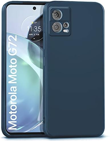 WOW IMAGINE Slim Ultra Soft Rubberised Back Cover for Motorola Moto G72 ...
