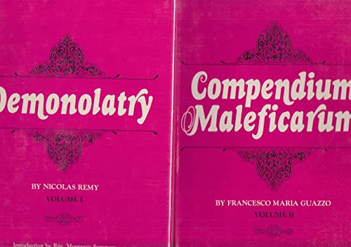 Amazon.com: Demonolatry and Compendium Maleficarum (2 Vol. Set ...