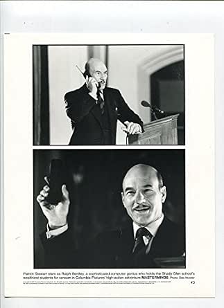MOVIE PHOTO: MASTERMINDS-PROMO STILL-PATRICK STEWART-1997 VG/FN at ...