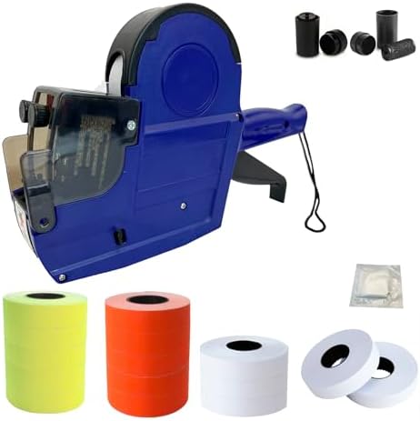 Amazon.com : NaviLintek 2 Line 20 Digit Price Gun Labeler w/ 2500 ...