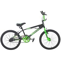 Muddyfox Pulse BMX 20 Inch Black & Green : Amazon.co.uk: Sports & Outdoors
