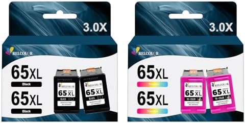 Amazon.com: Relcolor Remanufactured Ink Cartridge Replacement for HP ...