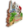 Amazon.com: Panama City Panama 3D Fridge Magnet Wooden City Travel ...
