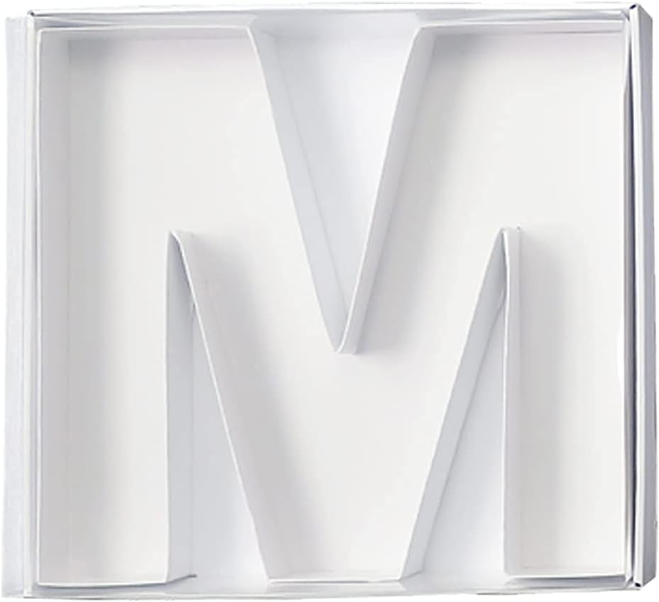 Amazon.com: 8" Small Fillable Cardboard Letter Shaped Paper Mache ...