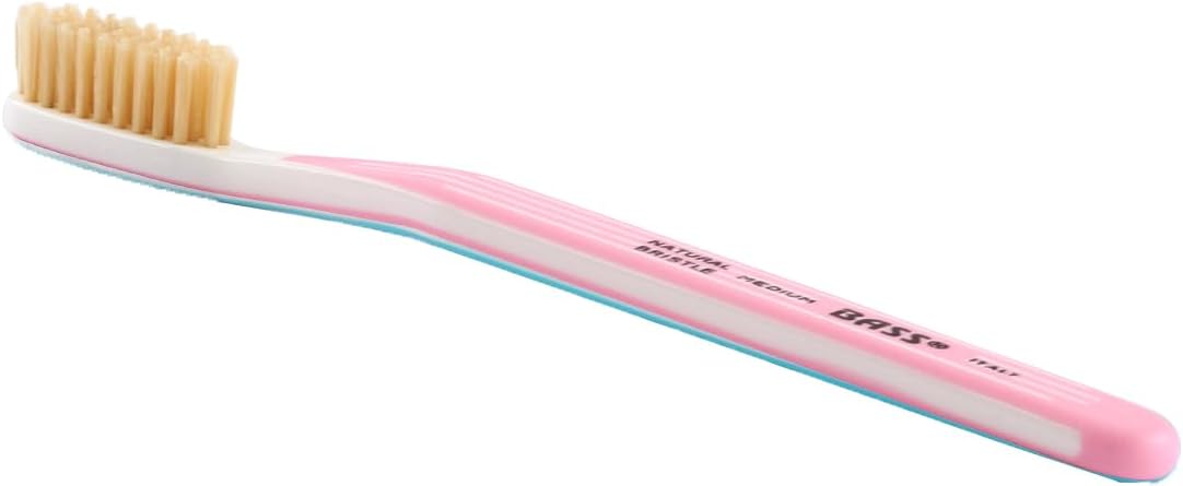 Amazon.com : Bass Brushes | Toothbrush | Dental Grade Natural Bristle ...