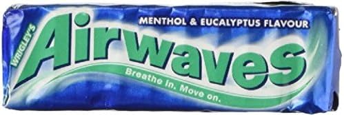 Amazon.com : Airwaves Menthol & Eucalyptus Sugarfree Gum (Pack Of 10 ...