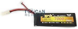 Amazon.com: wheelfun Heng Long 1/16 Electronic Battery Parts 7.4V ...