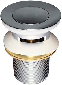 Basin Valve – CLIC-CLAC – with Overflow – (Packaged) by EDM : Amazon.co ...