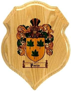 Amazon.com: Parra Coat of Arms Plaque / Family Crest Plaque : Home ...