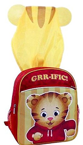 Daniel Tigers Neighborhood Backpack for Kids Boy Hooded Wearable 14 ...