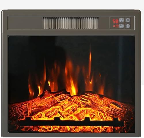 Amazon.com: COSTWAY Electric Fireplace Insert 18-inch Wide, 1400W ...