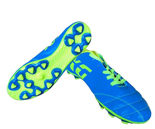 Vector X NXG Football Studds Sports Shoes, Men's - Blue/Green, Size 8 ...