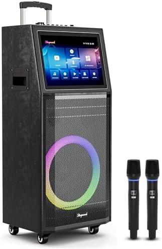 Amazon.com: Ikarao Karaoke Machine for Adults with Lyrics Display ...