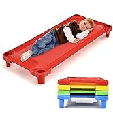 Amazon.com: Giantex Stackable Daycare Cots for Sleeping, 53" L x 24" W ...