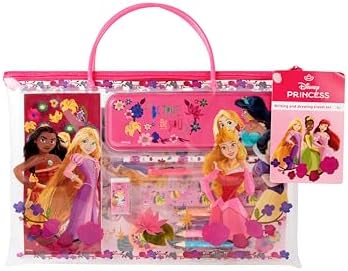 Disney Princess Writing and Drawing Travel Set with Moana, Cinderella ...
