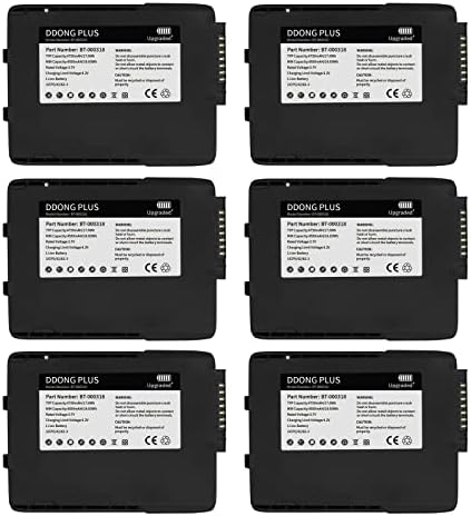 Amazon.com: (6PACK) BT-000318 Battery 4750mAh [Upgraded] for Symbol ...