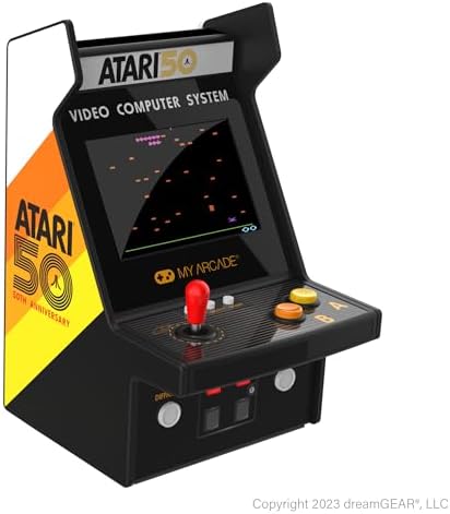 Amazon.com: My Arcade Atari Micro Player Pro: 100 Arcade Classics Games ...