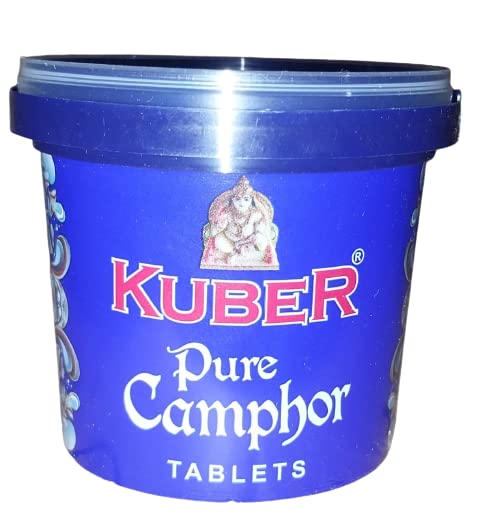 Kuber Camphor Tablet 40g Jar - Pack of 2 : Amazon.in: Home & Kitchen
